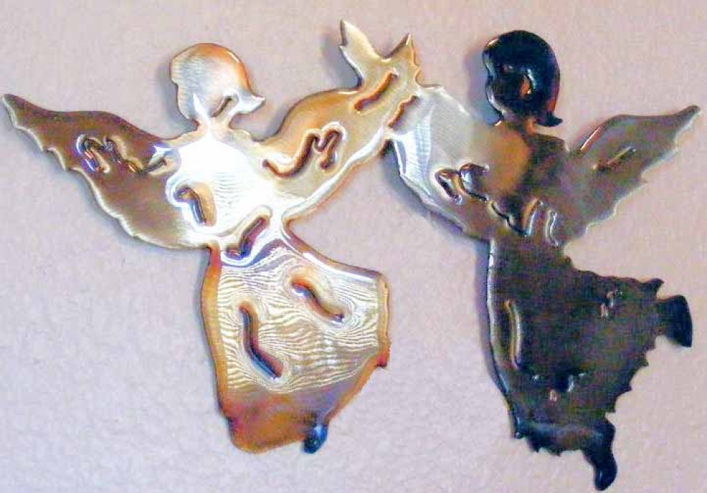 Angel Girls | Circle D Metal Art