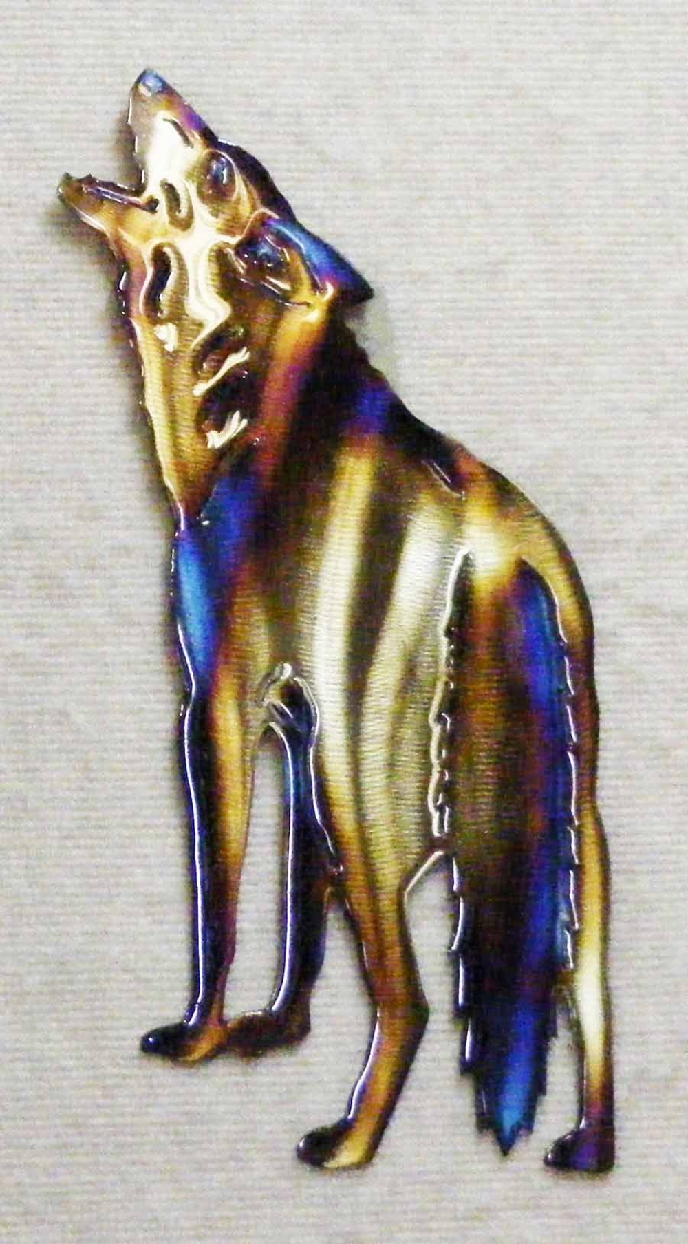 Wolf, Howling | Circle D Metal Art